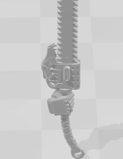 🗡️ Heavy Chainsword for Wolves・ STL File for ・Cults