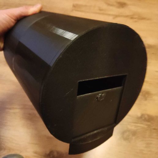 🏦 Vortex Piggy Bank/ Coin Bank/ Cylinder as money box・ STL File for 3D ...