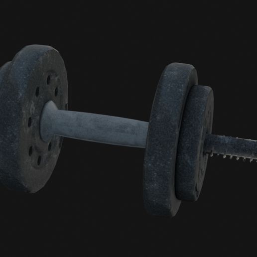3D file Dumbbells 3D Model 🏋️ ・3D print design to download・Cults