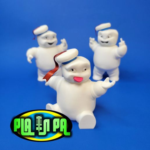 👻 Stay Puft Mini's Multipart・ STL File for 3D printing・Cults