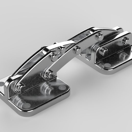 📦 MULTI-LINK HINGE・ STL File for 3D printing・Cults