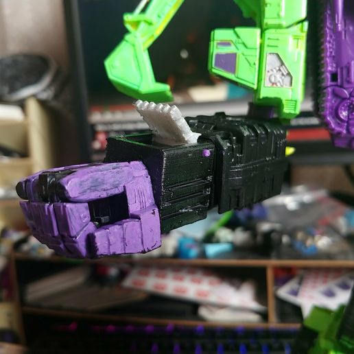 🤖 CW Undersized Devastator Upgrade・ STL File for 3D printing・Cults