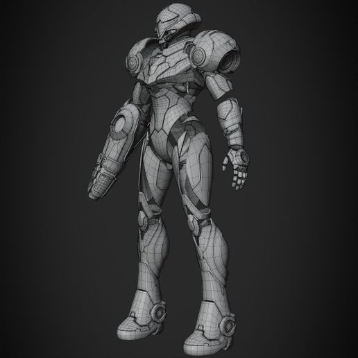 🎮 Metroid Samus Aran Power Suit Bundle for Cosplay・ 3D File for 3D ...