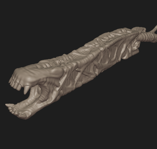 👽 Xenomorph Inner Jaw・ STL File for ・Cults