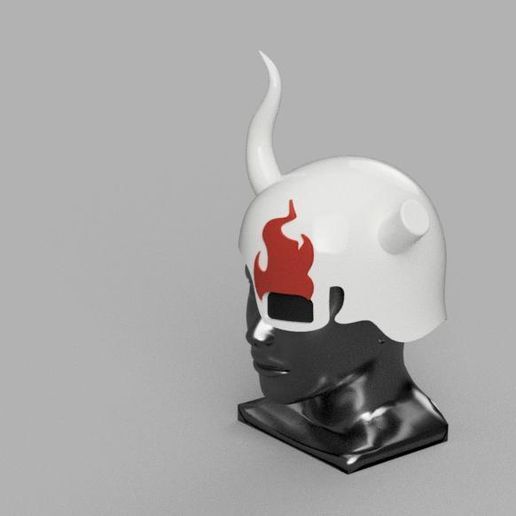 🪖 Lilynette Gingerbuck Arrancar Mask - Bleach・ STL File for ・Cults