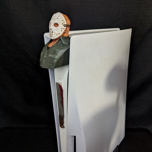 🎮 Jason Voorhees Playstation 5・ STL File for 3D printing・Cults