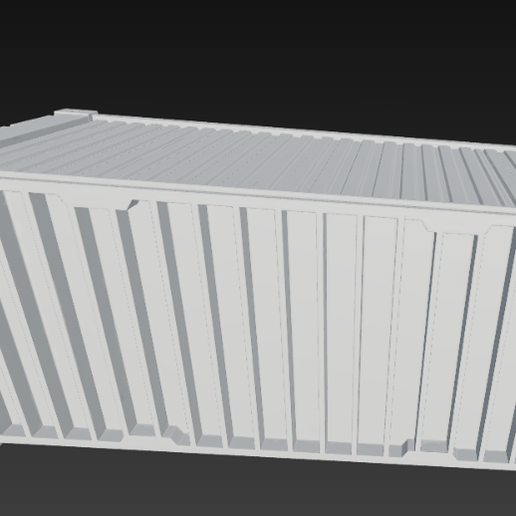 🏘️ SHIPPING CONTAINER / CARGO CONTAINER・ STL File for 3D printing・Cults