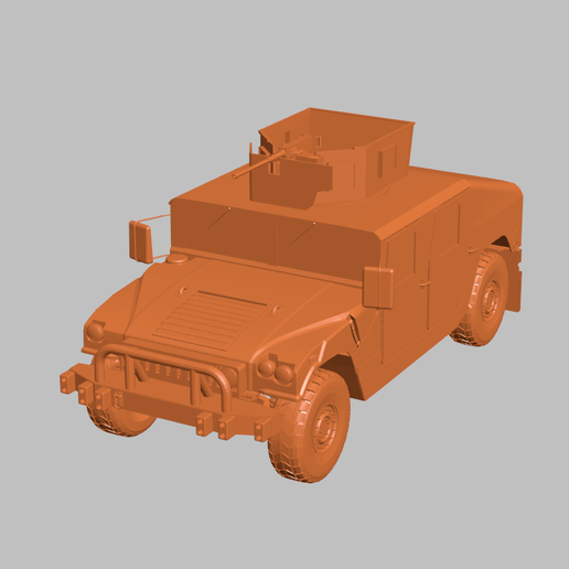 STL file Humvee 🏠 ・3D printing design to download・Cults