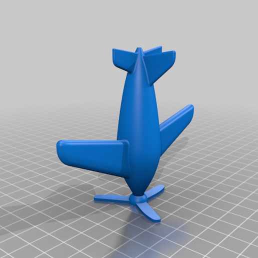 🛩️ Print In Place Airplane・Free STL File for ・Cults
