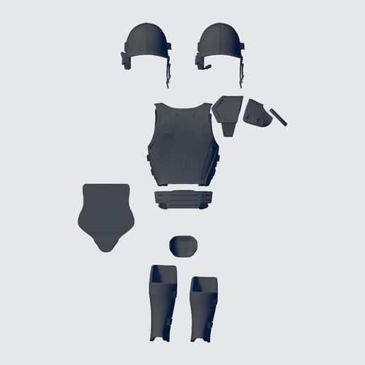 🎲 Colonial Marine kit 1/12 scale・ 3D File for 3D printing・Cults