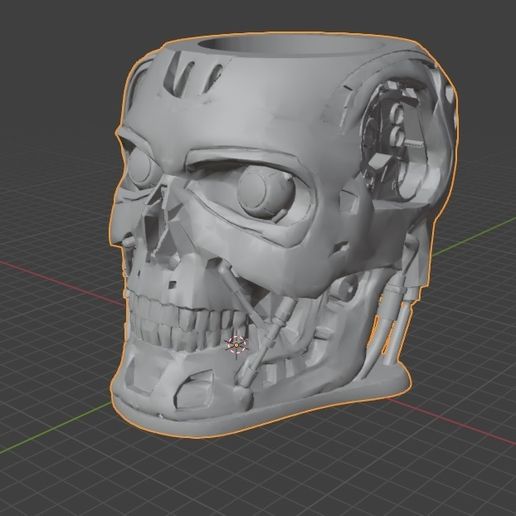 STL file T800 TERMINATOR MUG ☕ ・Template to download and 3D print・Cults