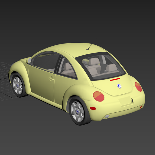🚗 Volkswagen Beetle 2000・ STL File for 3D printing・Cults