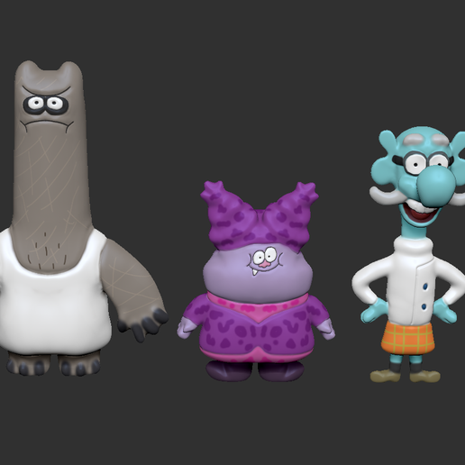 👾 chowder and mung daal and shnitzel・ STL File for ・Cults