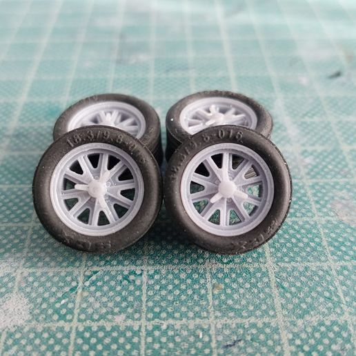 🚙 Ford Mustang Shelby Gt500 "Eleanor" Slot Rims・ STL File for 3D ...