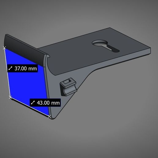 💨 Rear Dash Camera Mount – Toyota 4Runner – 5th Generation, 3D ...