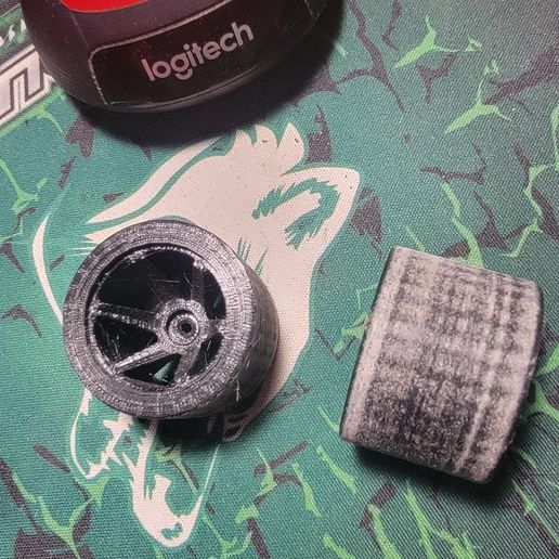 🚁 LDRC 1/18 24mm Wide Tire Drift Slick・ STL File for 3D printing・Cults