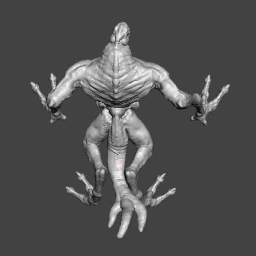 👹 CLOVERFIELD KAIJU MONSTER MINIATURE FOR GAMES RPG DND・ STL File for ...