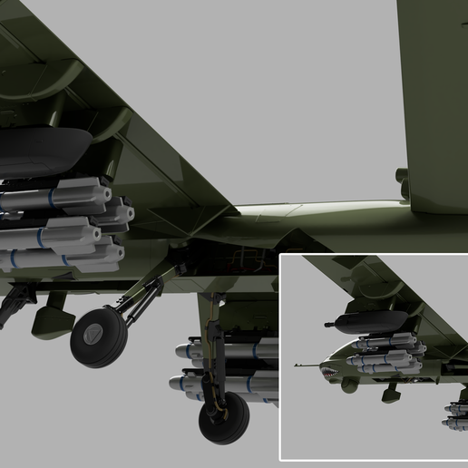 🦅 MQ Gray Eagle STOL UAS drone HIGH QUALITY 3D PRINT MODEL・ 3D File for ...