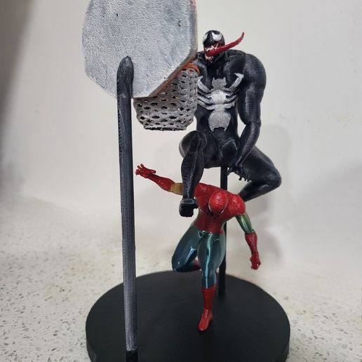 🏀 Venom & Spider-man Basketball・Free 3D File for ・Cults
