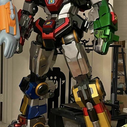 🤖 Voltron・Impresión 3D con la impresora 3D Creality CR-10 S5・Cults