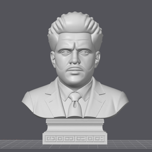 👤 The Weeknd Bust - Contemporary R&B Icon and Avant-Garde Aesthetics ...
