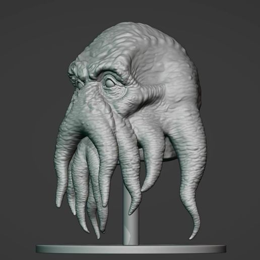🆓 FREE Cthulhu Head - Lovecraft Creature - Cosmic Sculpture- Bust・ STL ...
