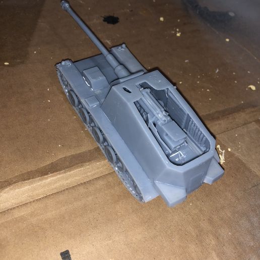 STL file Sturer Emil tank destroyer 🪖 ・Model to download and 3D print・Cults