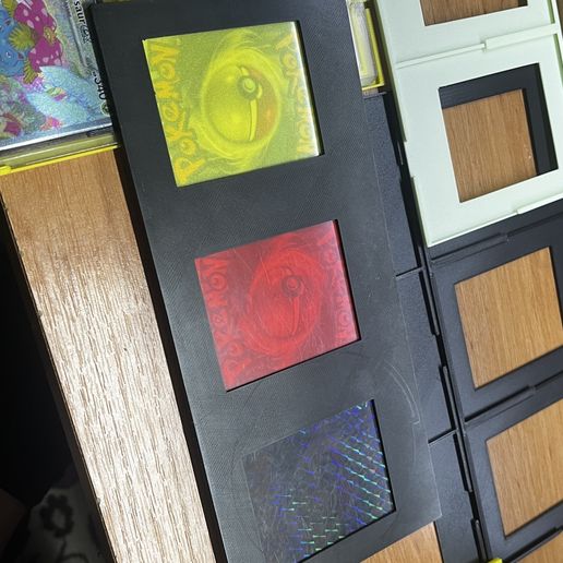 🖼️ TopLoader Display Frame (1–6 Slot) Wall Mount・Free STL File for 3D ...