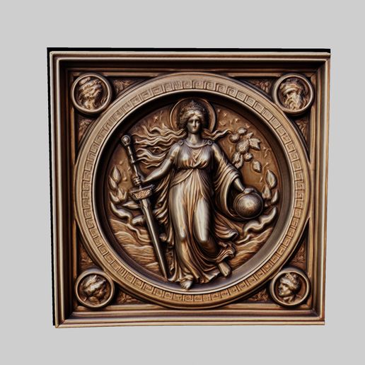 3D file Hestia Greek Goddess 3D Printer 🏛️ ・3D print model to download ...