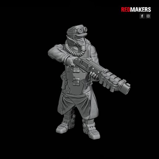 💂 Death Squad Engineers of the Imperial Force・ 3D File for 3D printing ...