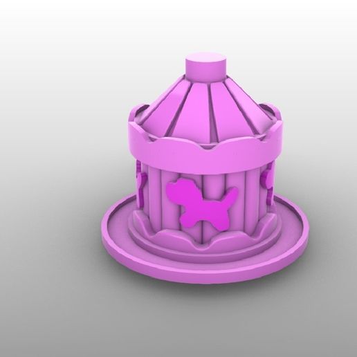 🎠 Carousel mold - Carousel mold・ STL File for 3D printing・Cults