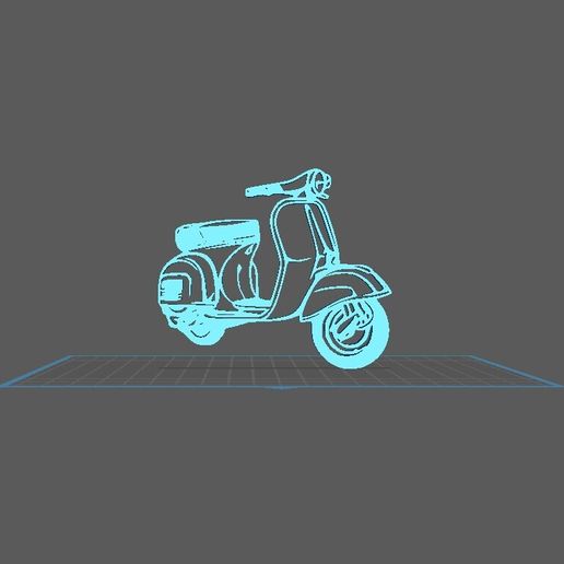 STL file Vespa 🛴 ・3D printer model to download・Cults