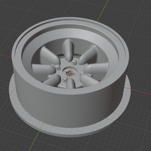 🚗 LDRC rim (watanabe)・Free STL File for 3D printing・Cults