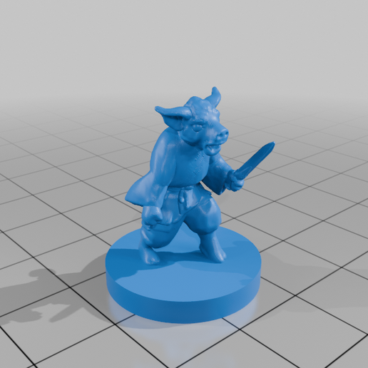 🐖 Mongrelfolk Pig Collection (DND / TTRPG)・Free 3D File for ・Cults