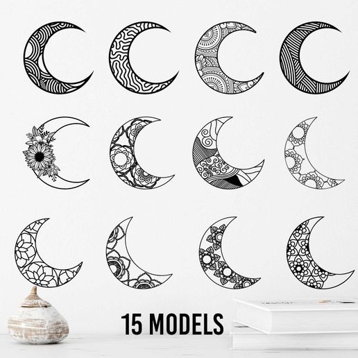 crescent moon template