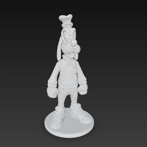 🗿 Goofy Inspired Modern Streetwear Figurine・ STL File for 3D printing・Cults