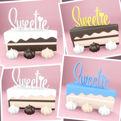 🍰 Sweetie Cake Box・Free 3D File for ・Cults