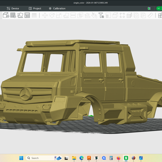 🆕 New 2026 Mercedes Unimog ultimate offroad4x4 hoolow shell body, rc ...