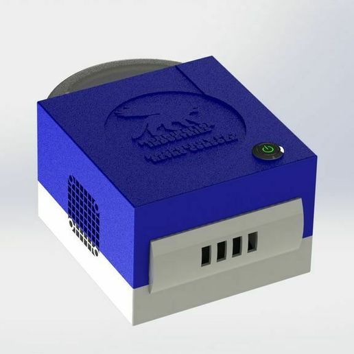 🖥️ Raspberry Pi 4 Gamecube Inspired Case・Free STL File for ・Cults