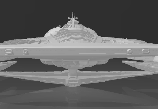 🖖 STO - Terran - Acheron-class Dreadnought Carrier・Free STL File for 3D ...