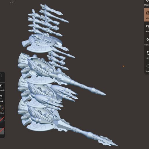 🧝 Void elf Diamond lance turret upgrades・ 3D File for 3D printing・Cults