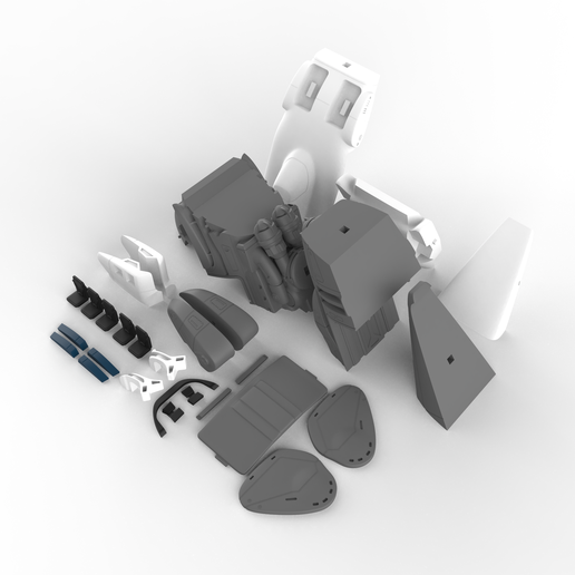 🤴 3D printable Gears of War King Raven chopper・ STL File for 3D ...