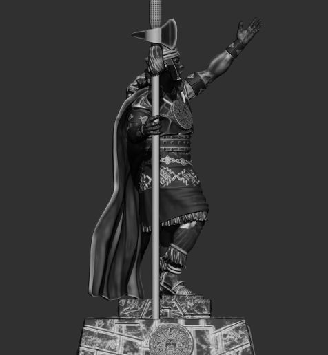 🗿 Inca Pachacutec・Free STL File for 3D printing・Cults