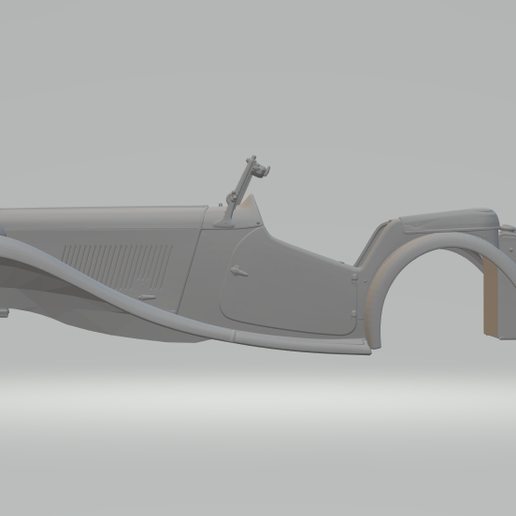 STL file mg midget roadster 🚗 ・3D printing design to download・Cults