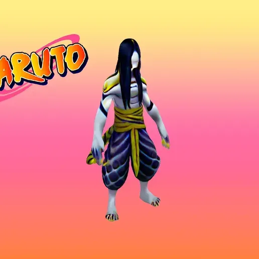 Free STL file OROCHIMARU NARUTO 🎮 ・Template to download and 3D print・Cults