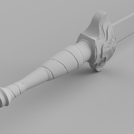 🗡️ kpop demon hunters rumi sword・Free STL File for 3D printing・Cults