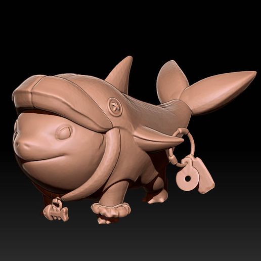 🐬 Incognito Dolphin Jeff - Marvel Rivals・ STL File for 3D printing・Cults