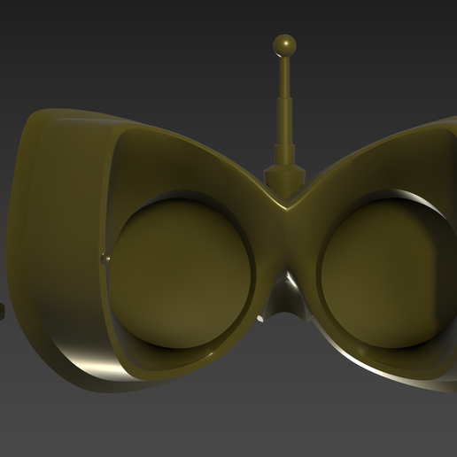 🥽 Purah Cosplay Goggles and Glasses・ OBJ File for 3D printing・Cults