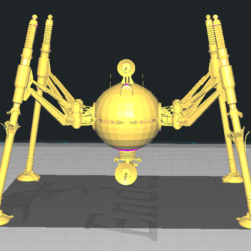 ⭐ Star Wars Spider Droid・Free STL File for ・Cults