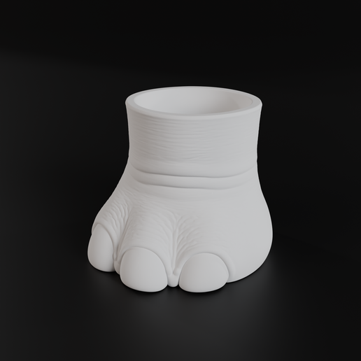 🐘 Elephant foot object holder・ STL File for 3D printing・Cults